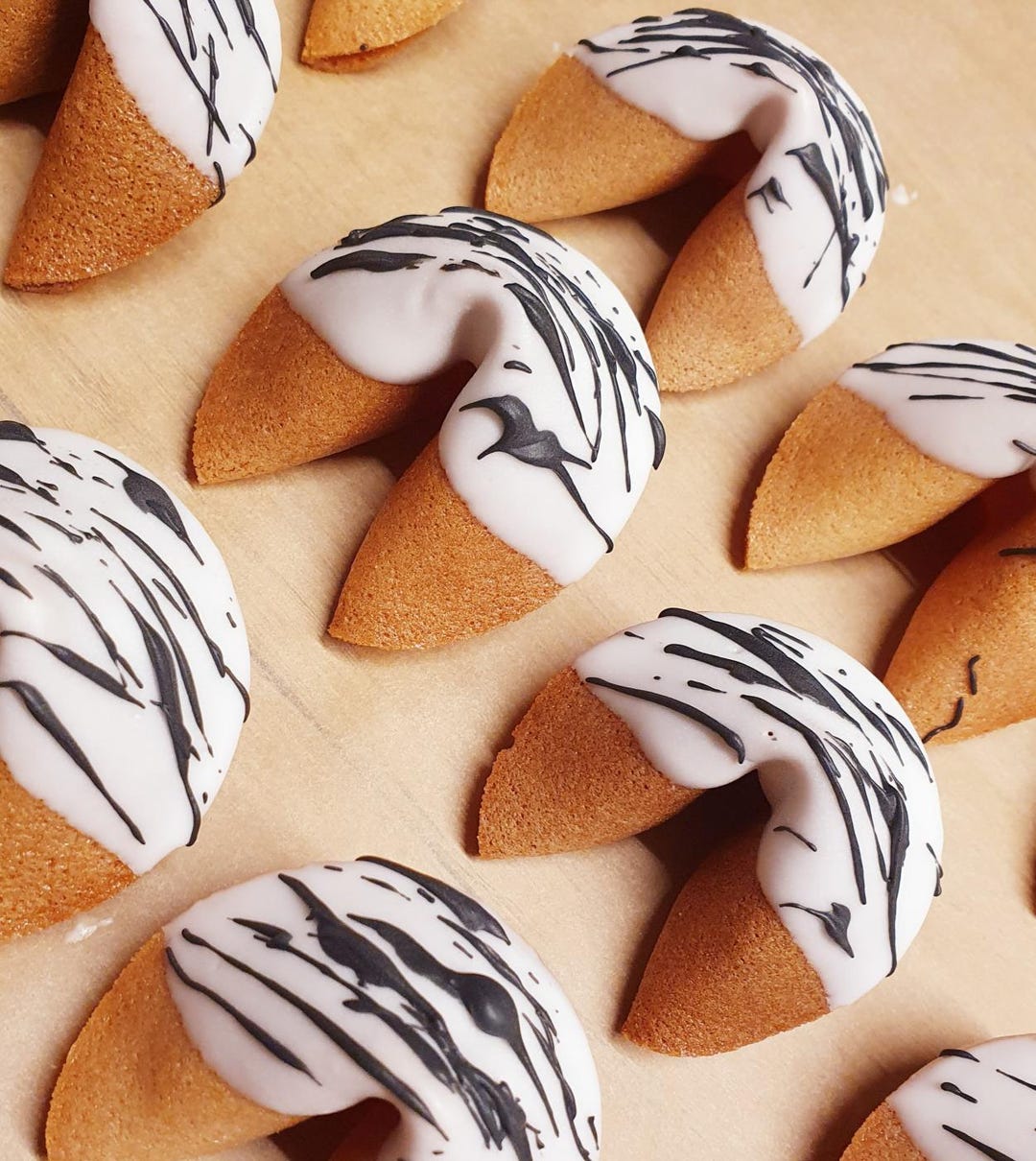 Custom Message Inside, Fortune Cookies Covered in Chocolate, Original ...