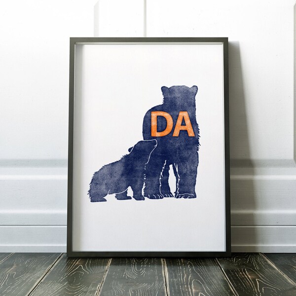 Chicago Bears Art - Etsy