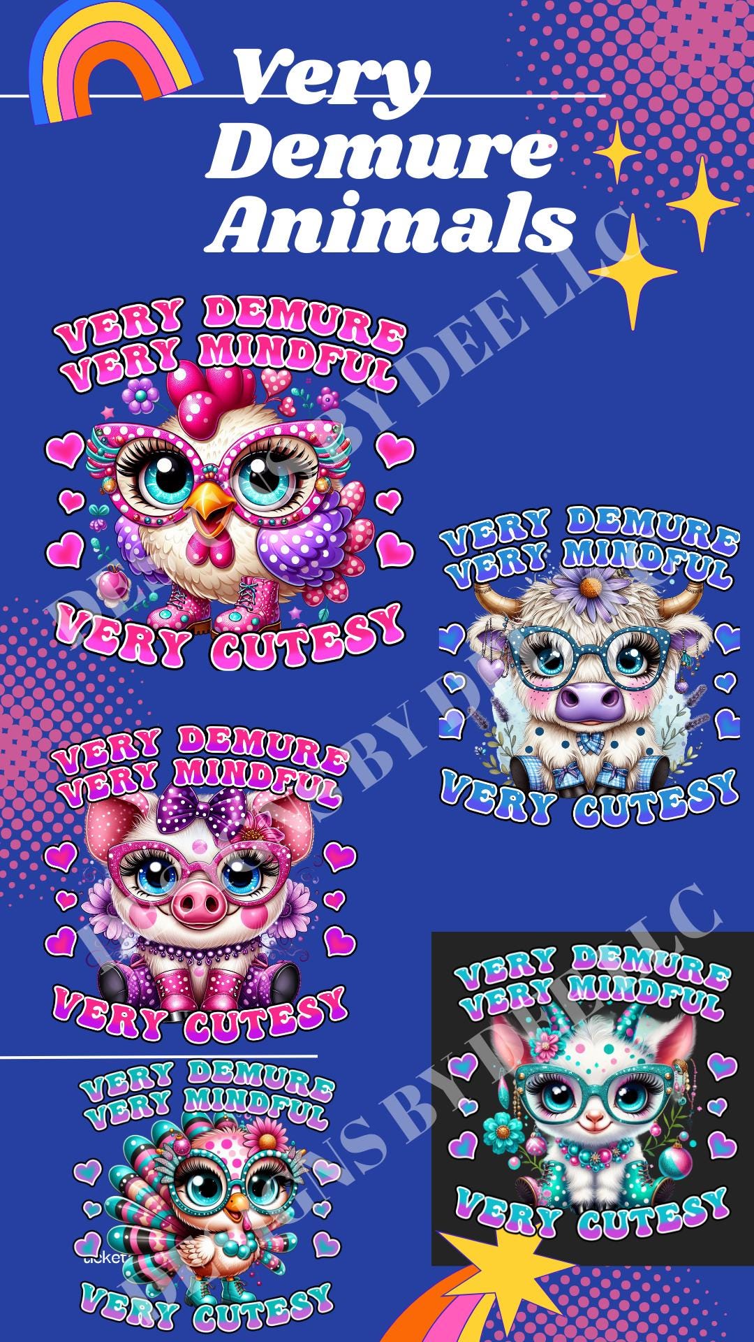 Very Demure Very Cutesy Very Mindful Png - Etsy