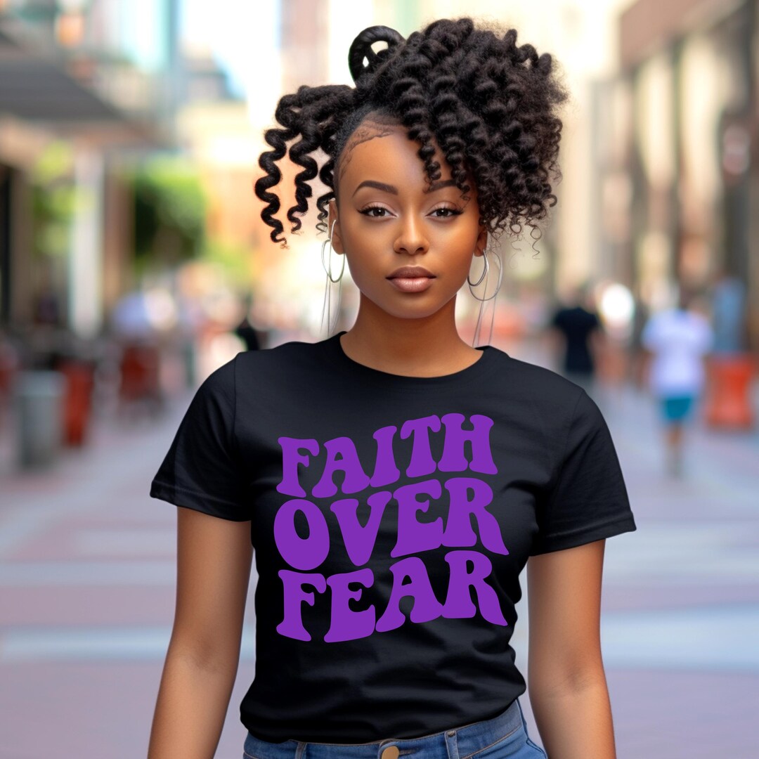 Faith Over Fear PNG SVG | Christian PNG | Bible Quote - Etsy