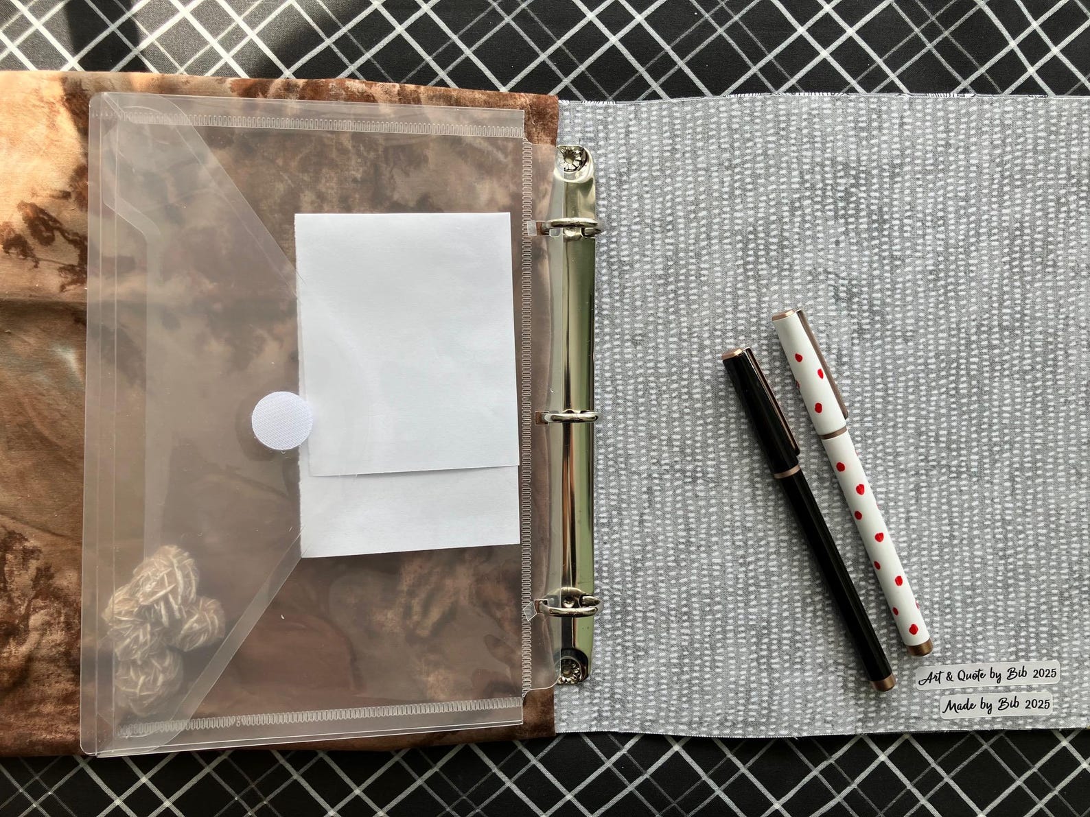 Binder | "ah Coffee" | Handmade Binder | 3 Ring Binder | the New 8.5 X ...
