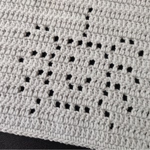 Spider Filet Crochet Blanket, Halloween Special Written Pattern, Easy ...