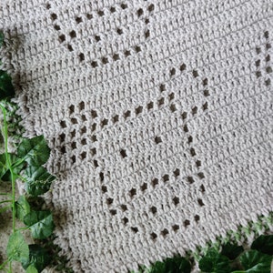 Kobe (cow) Filet Crochet Written Pattern, Instant Downloadable PDF - Etsy
