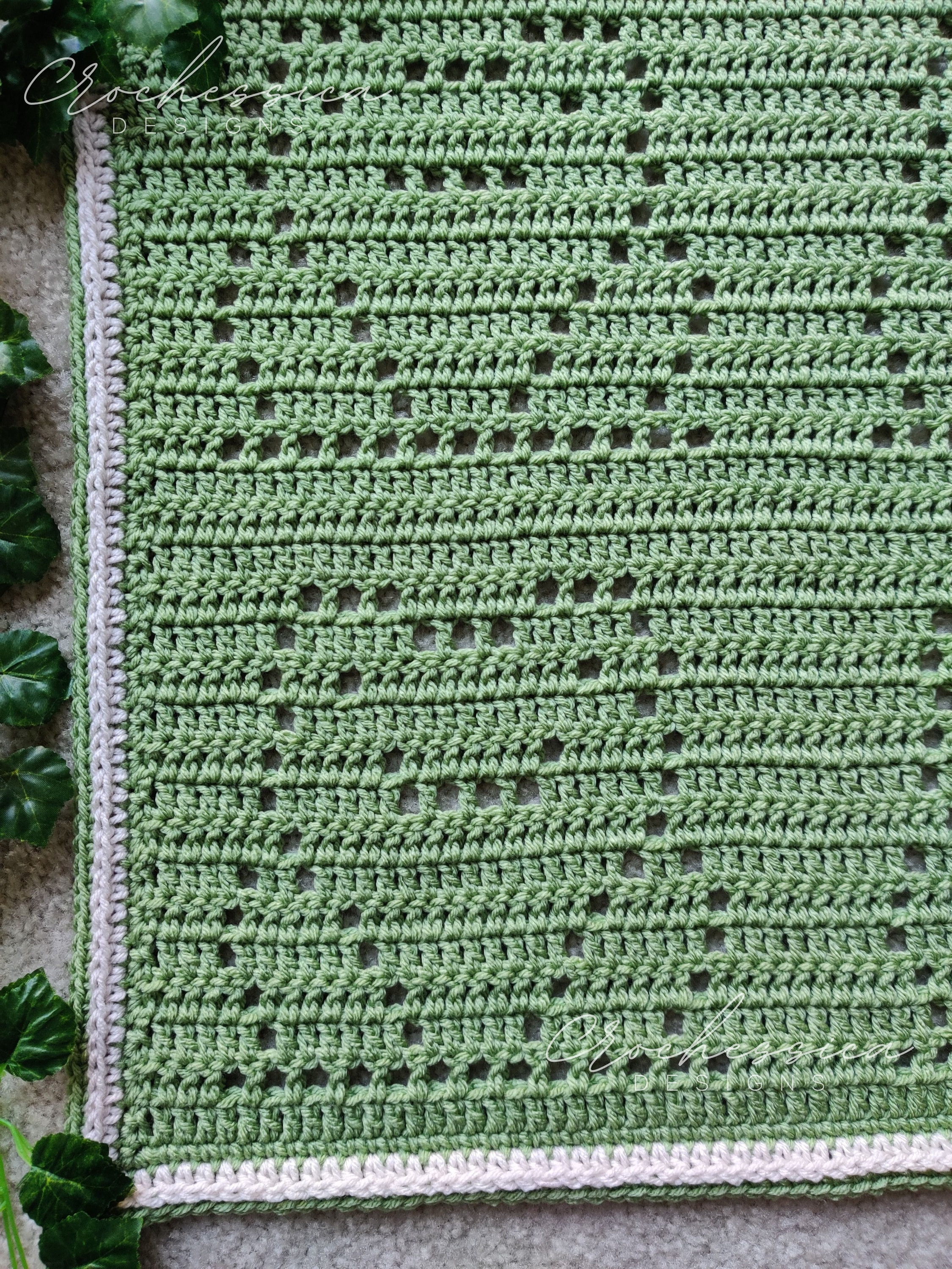 Frog Filet Crochet Blanket Pattern, Newborn Gift (PDF Pattern) - Etsy