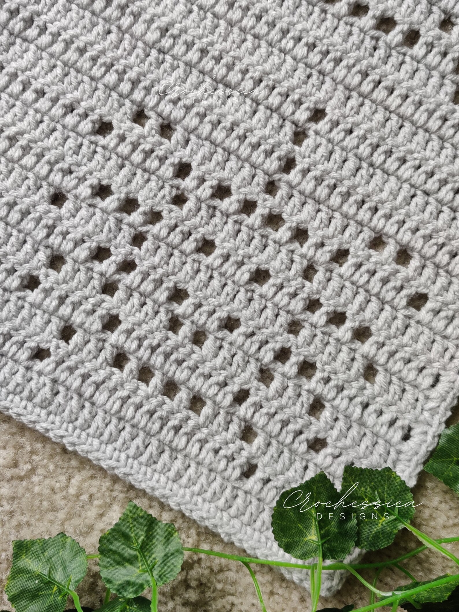 Spider Filet Crochet Blanket, Halloween Special Written Pattern, Easy ...