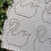 Swan Filet Crochet Blanket Instant Downloadable PDF Written Pattern ...