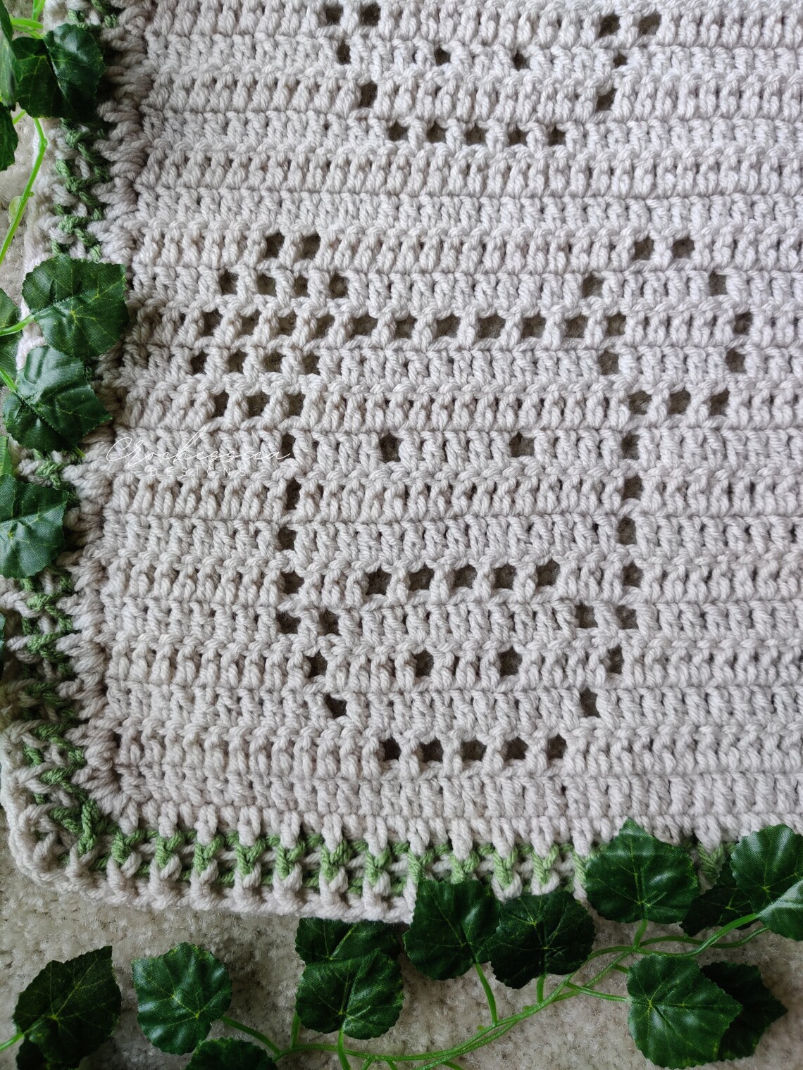 Kobe (cow) Filet Crochet Written Pattern, Instant Downloadable PDF - Etsy