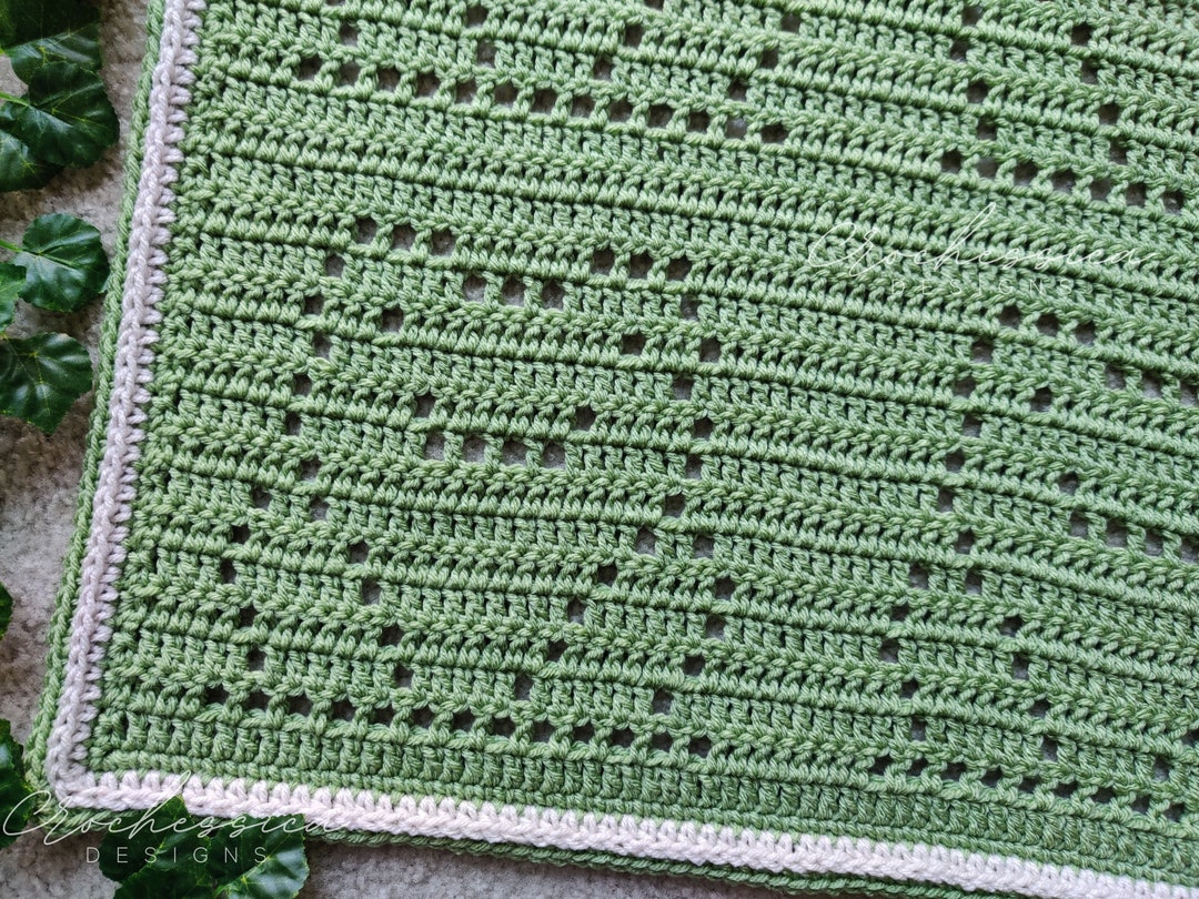 Frog Filet Crochet Blanket Instant Downloadable PDF Written Pattern ...