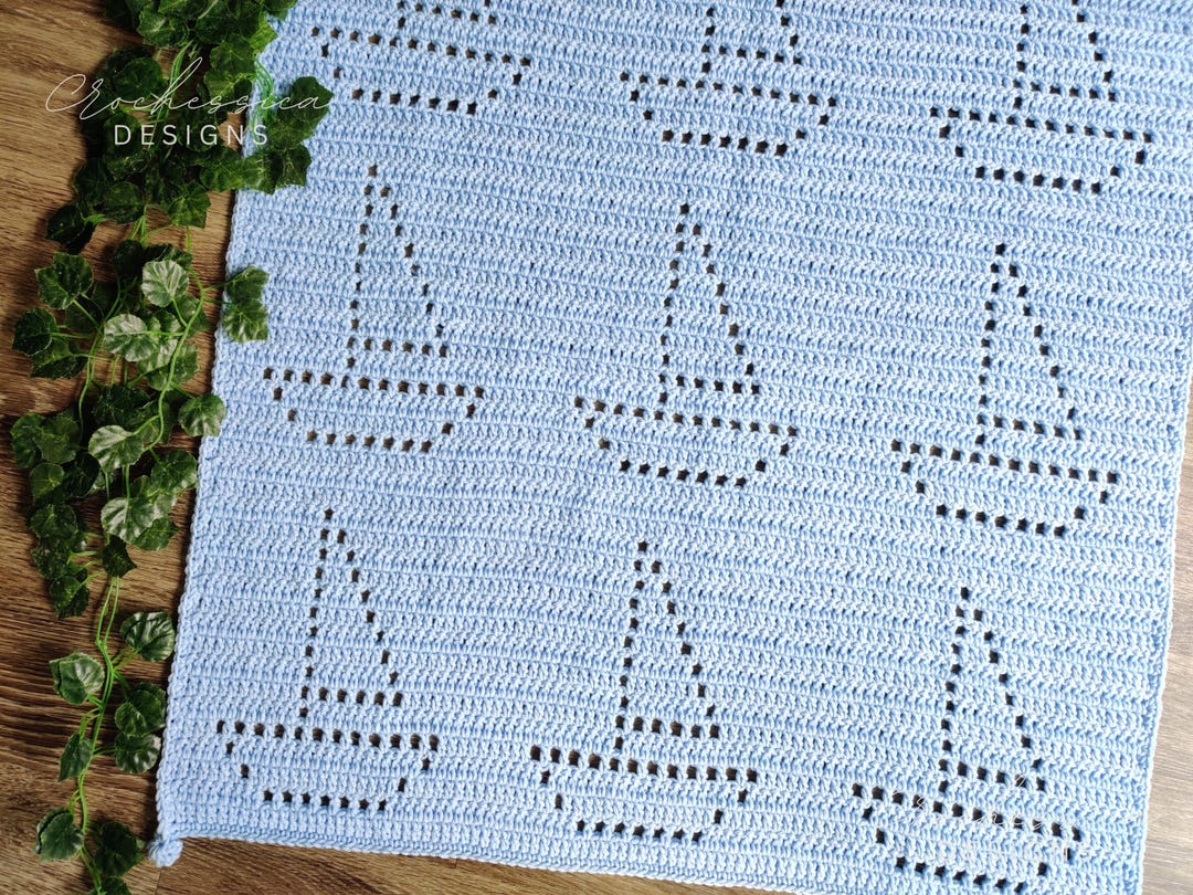 A'boat Time Crochet Blanket Pattern | Newborn Gift | Handmade Baby ...