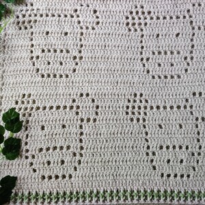 Kobe (cow) Filet Crochet Written Pattern, Instant Downloadable PDF - Etsy