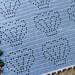 Seashells Filet Crochet Blanket Instant Downloadable PDF - Etsy