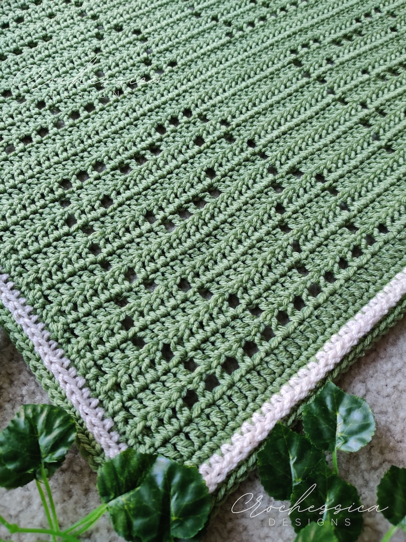 Frog Filet Crochet Blanket Pattern, Newborn Gift (PDF Pattern) - Etsy