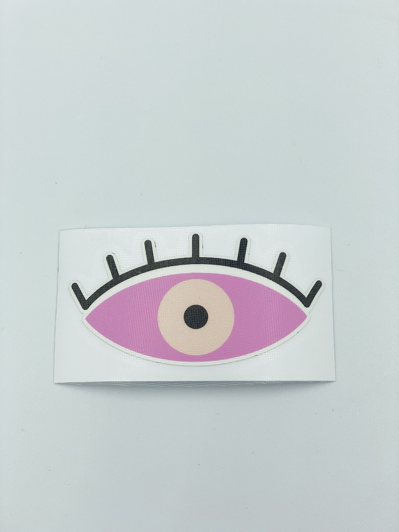 Pink Evil Eye Vinyl Sticker Decal Evil Eye Sticker - Etsy