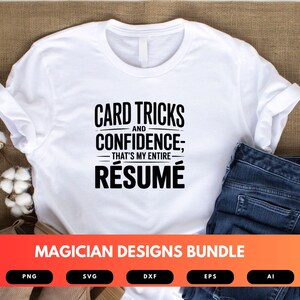 Magician SVG Bundle | Magic Show Clipart, Illusionist Silhouette Cut ...
