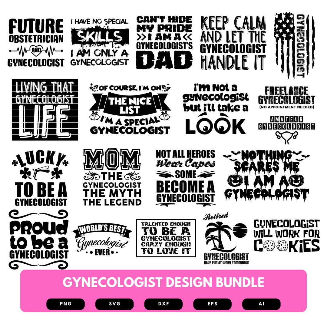 Gynecologist SVG | Cricut Doctor Designs | Gynecologist Files ...