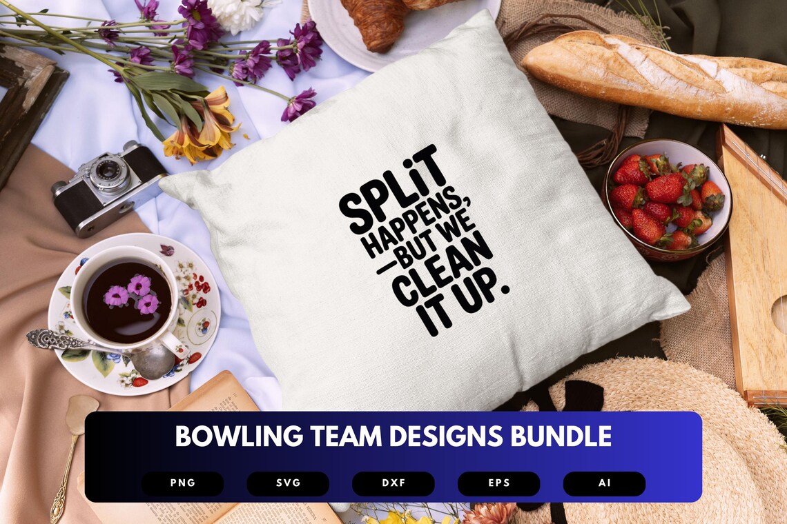 Bowling Team SVG Bundle | Team Spirit Clipart, League Silhouette Cut ...
