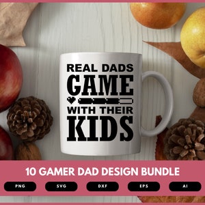 Gamer Dad | Gamer Dad SVG | Super Daddy | Gaming Dad | Gamer Dad PNG ...