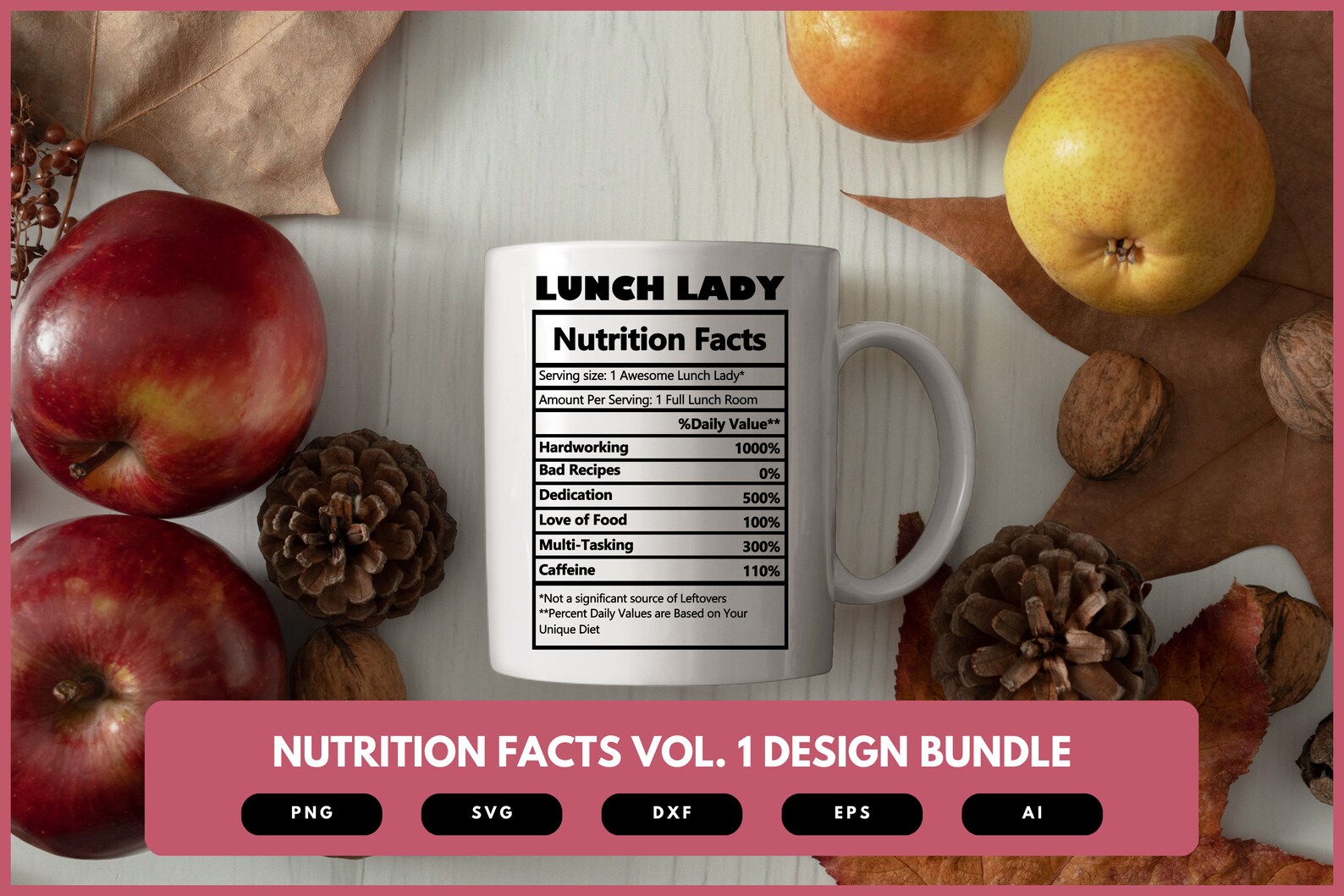 Nutrition Facts Design Bundle Volume 1 | Nutrition Facts SVG ...