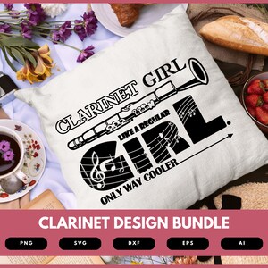 Clarinet Design Bundle | Clarinet Music Instruments | Clarinet Shirt ...