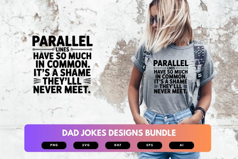 Dad Jokes SVG Bundle | Funny Dad Quotes Clipart, Pun Silhouette Cut ...