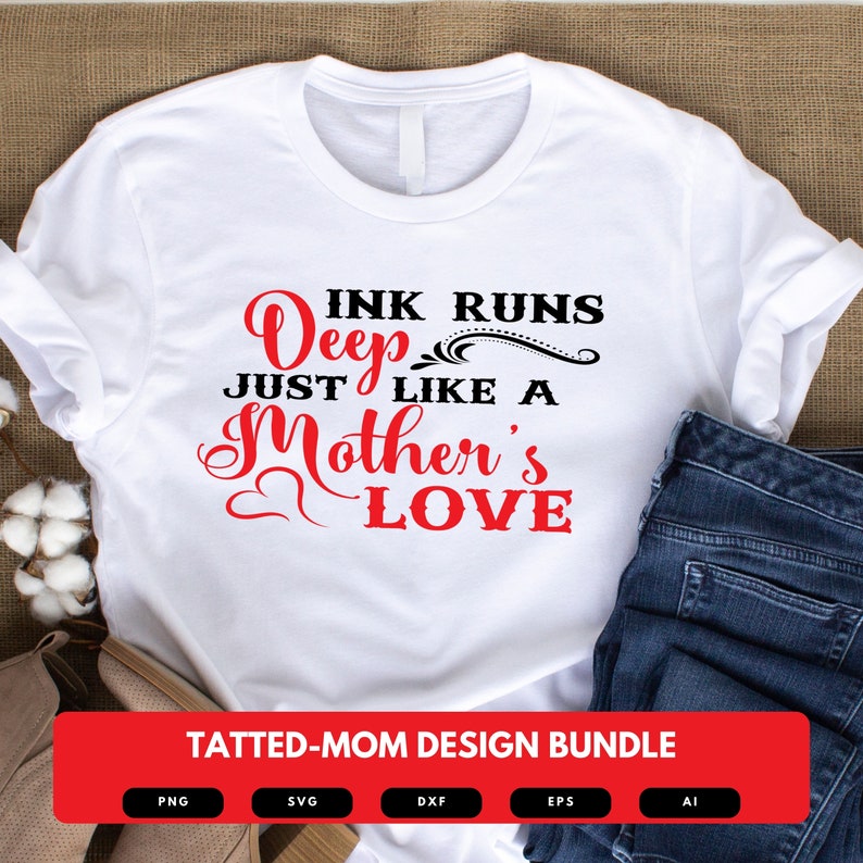 Tatted Mom SVG | Cricut Mom Designs | Tatted Mom Files | Tatted Mom Cut ...
