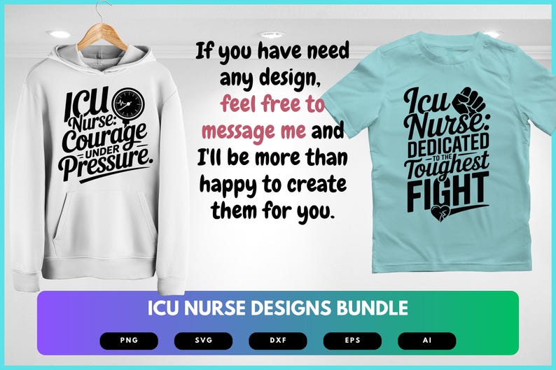 ICU Nurse SVG Bundle | Critical Care Clipart, Medical Silhouette Cut ...
