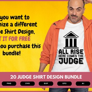 Judge Design Bundle | Judge SVG | Judge Shirt | Judge Funny Shirt ...