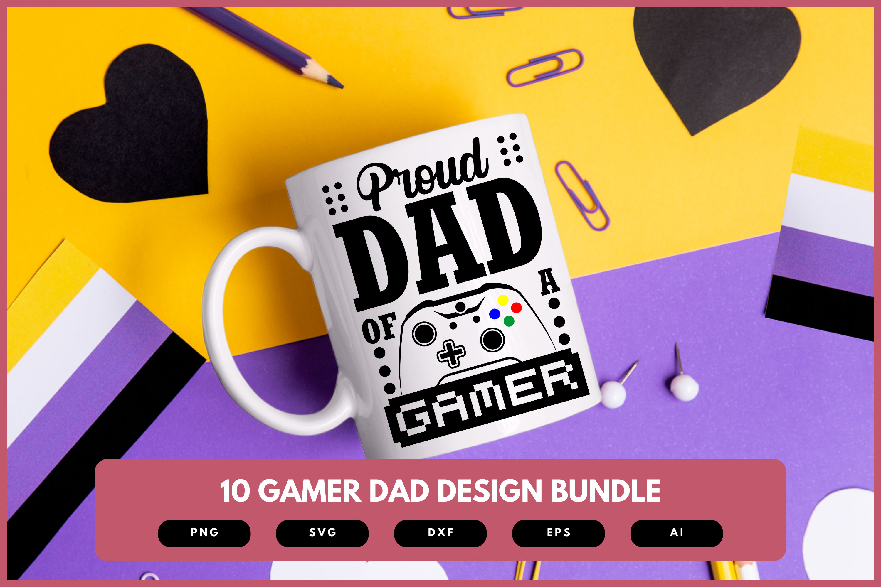 Gamer Dad | Gamer Dad SVG | Super Daddy | Gaming Dad | Gamer Dad PNG ...