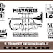 Trumpet Design Bundle Trumpet Design SVG Trumpet Design - Etsy