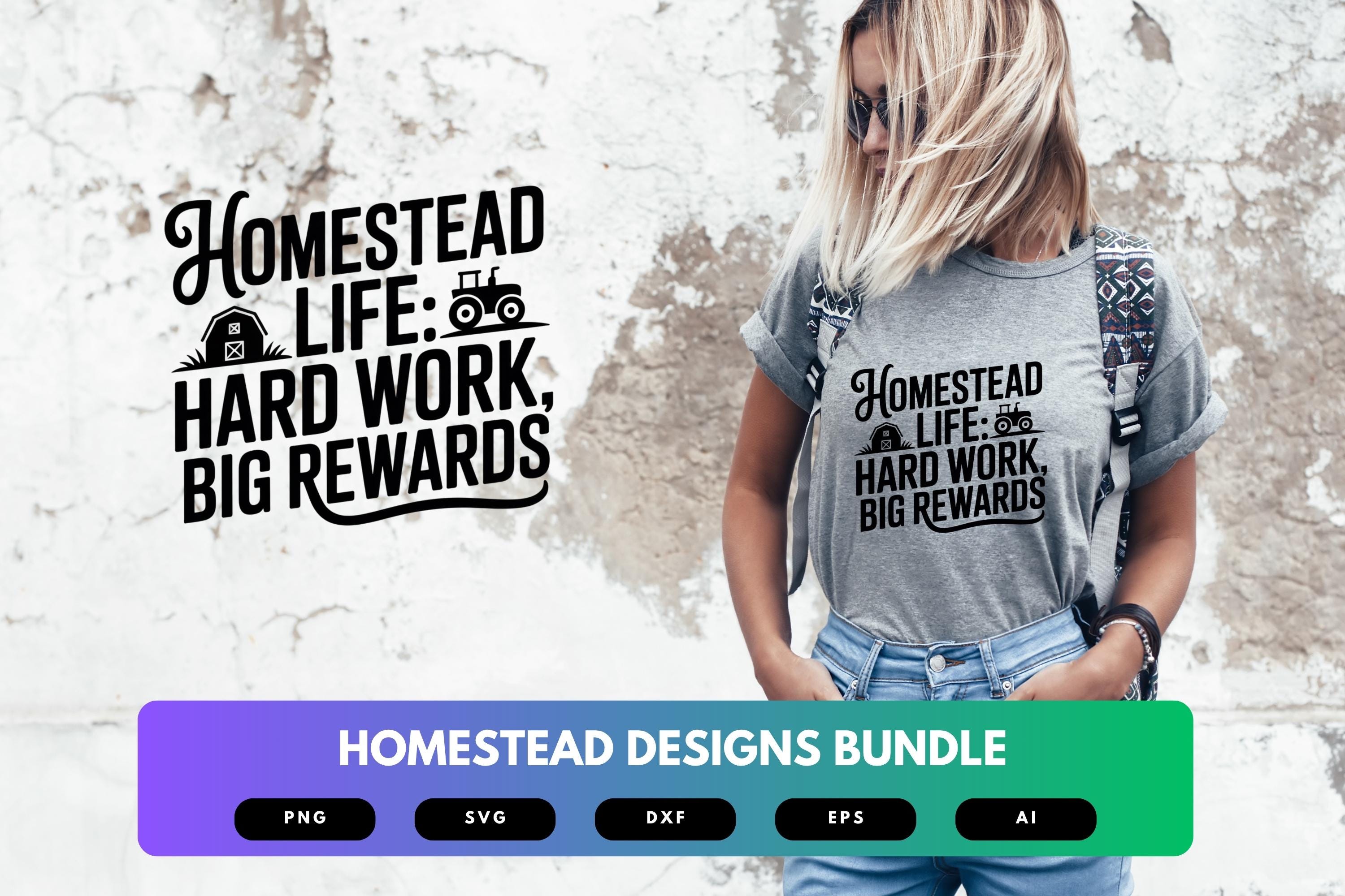 Homestead SVG Bundle | Farm Life Quotes , Country Living Cut Files for ...