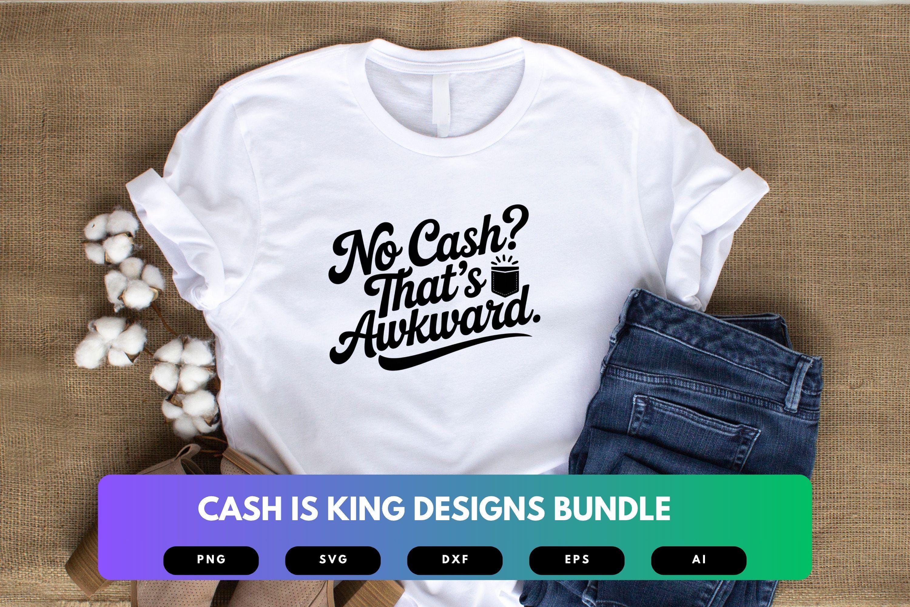 Cash is King SVG Bundle | Money , Finance Cut Files for Cricut ...