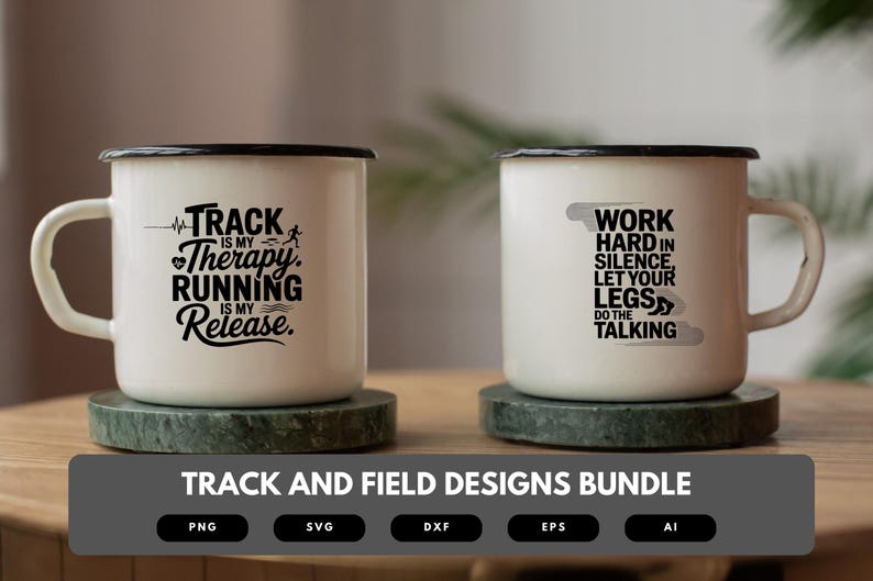 Track and Field SVG Bundle | Motivational Track Quotes Cut Files for ...