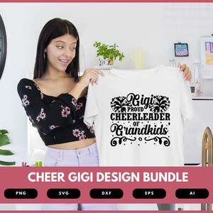 Cheer Gigi Design Bundle | Cheer Gigi SVG | Cheer Gigi Shirts | Cheer ...