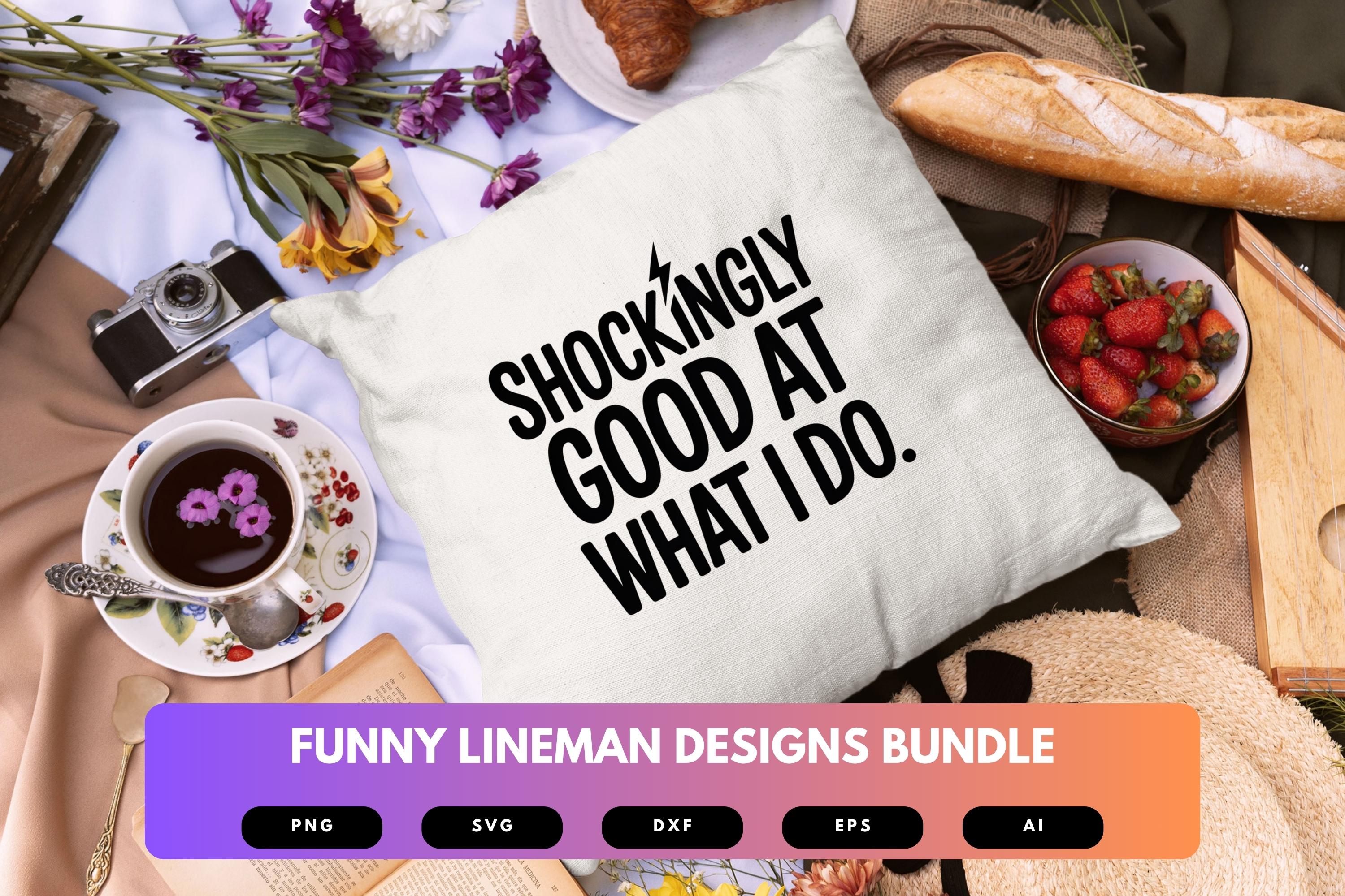 Funny Lineman SVG Bundle | Utility Worker Clipart, Power Lineman ...