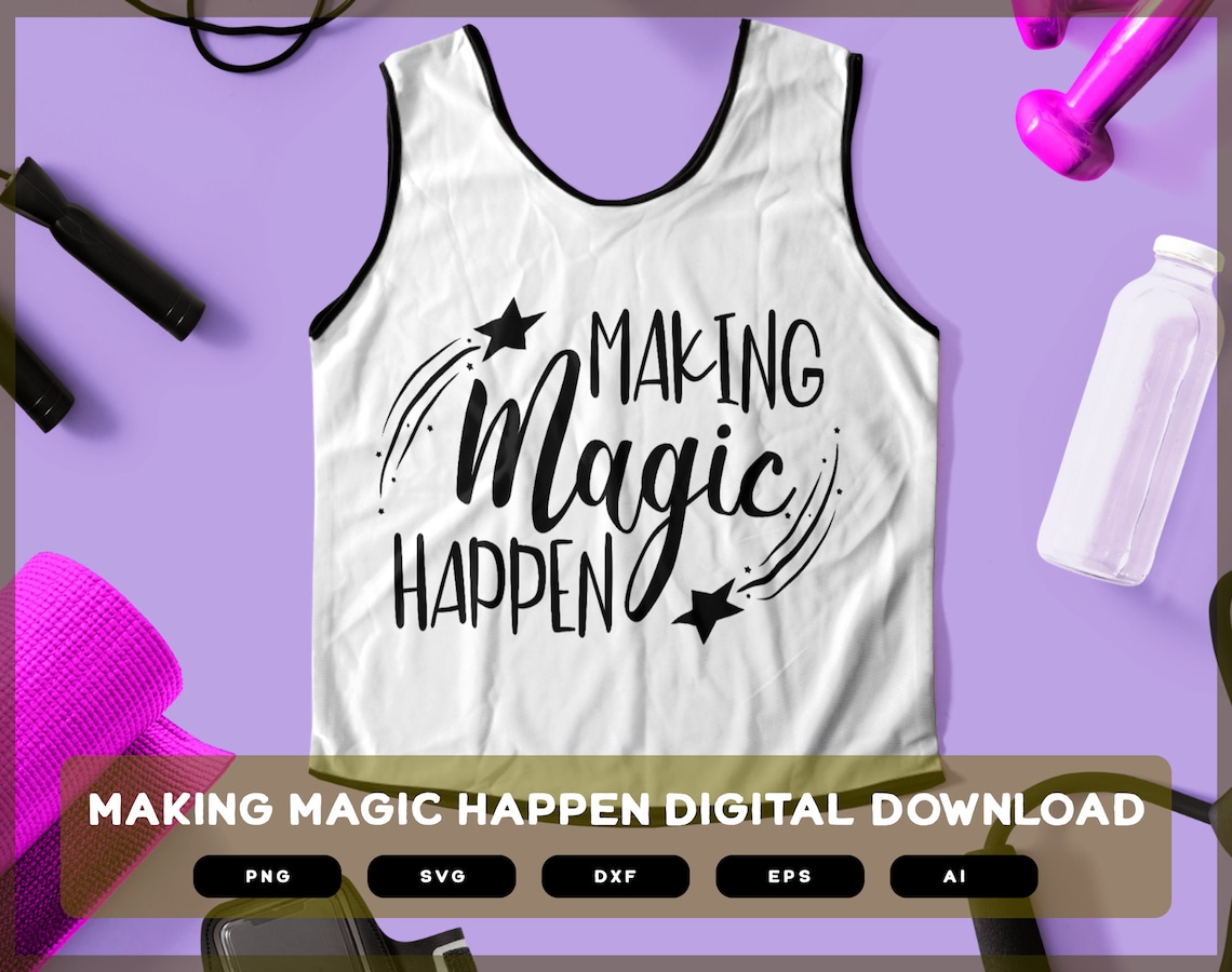 Making Magic Happen Making Magic Happen SVG Making Magic | Etsy