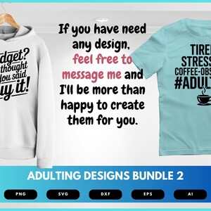 Adulting SVG Bundle | Funny Quotes, Relatable Cut Files for Cricut ...