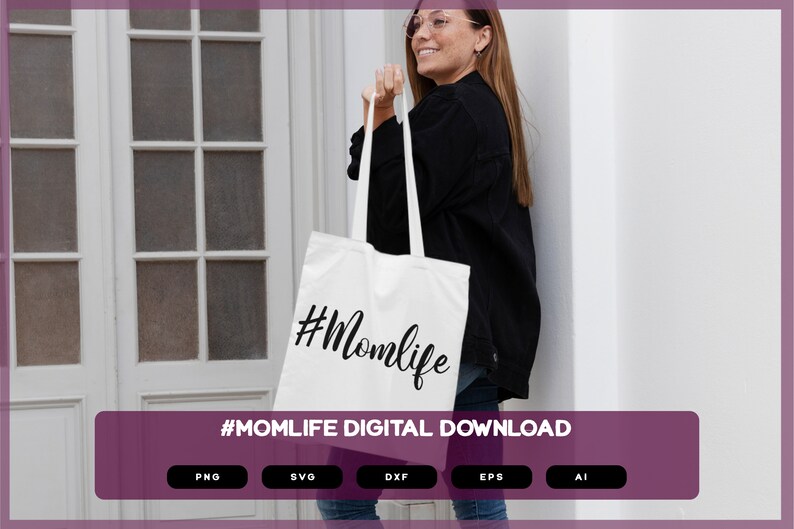 Mom Life Mom Car Svg Decals SVG Shirts Mugs Vinyl - Etsy