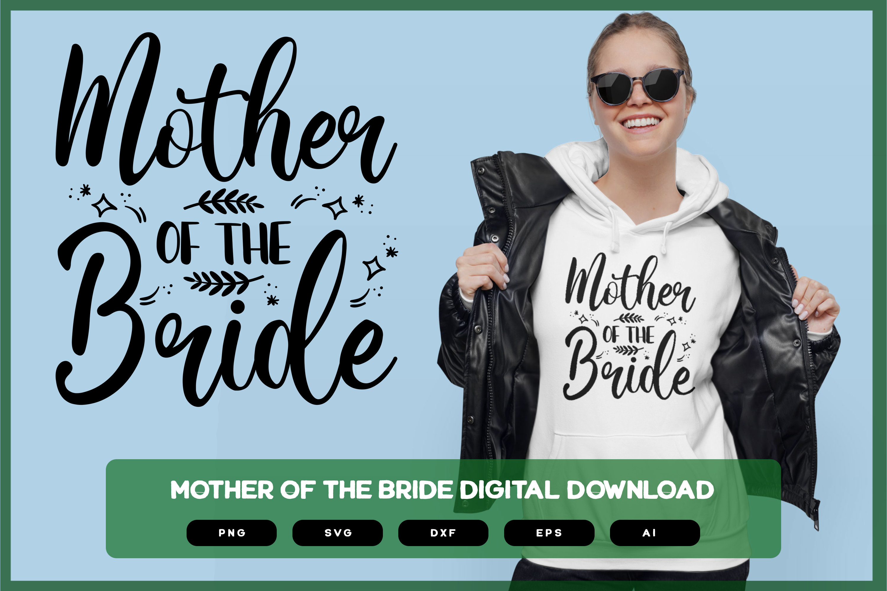 Mother of the Bride Bride Mom Bride Wedding SVG - Etsy