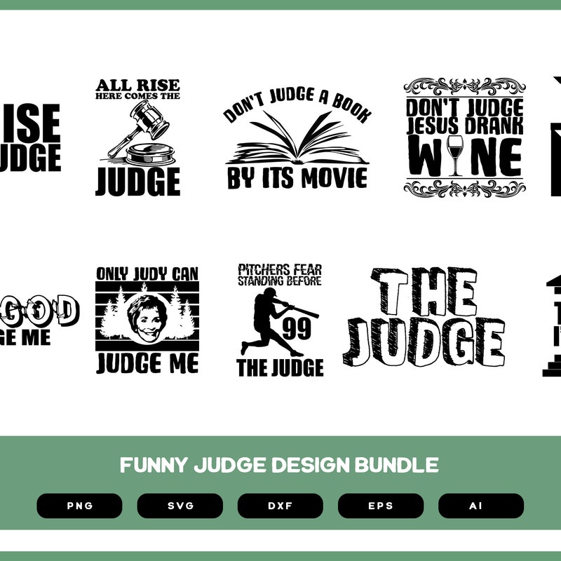 Judge Judy Svg - Etsy