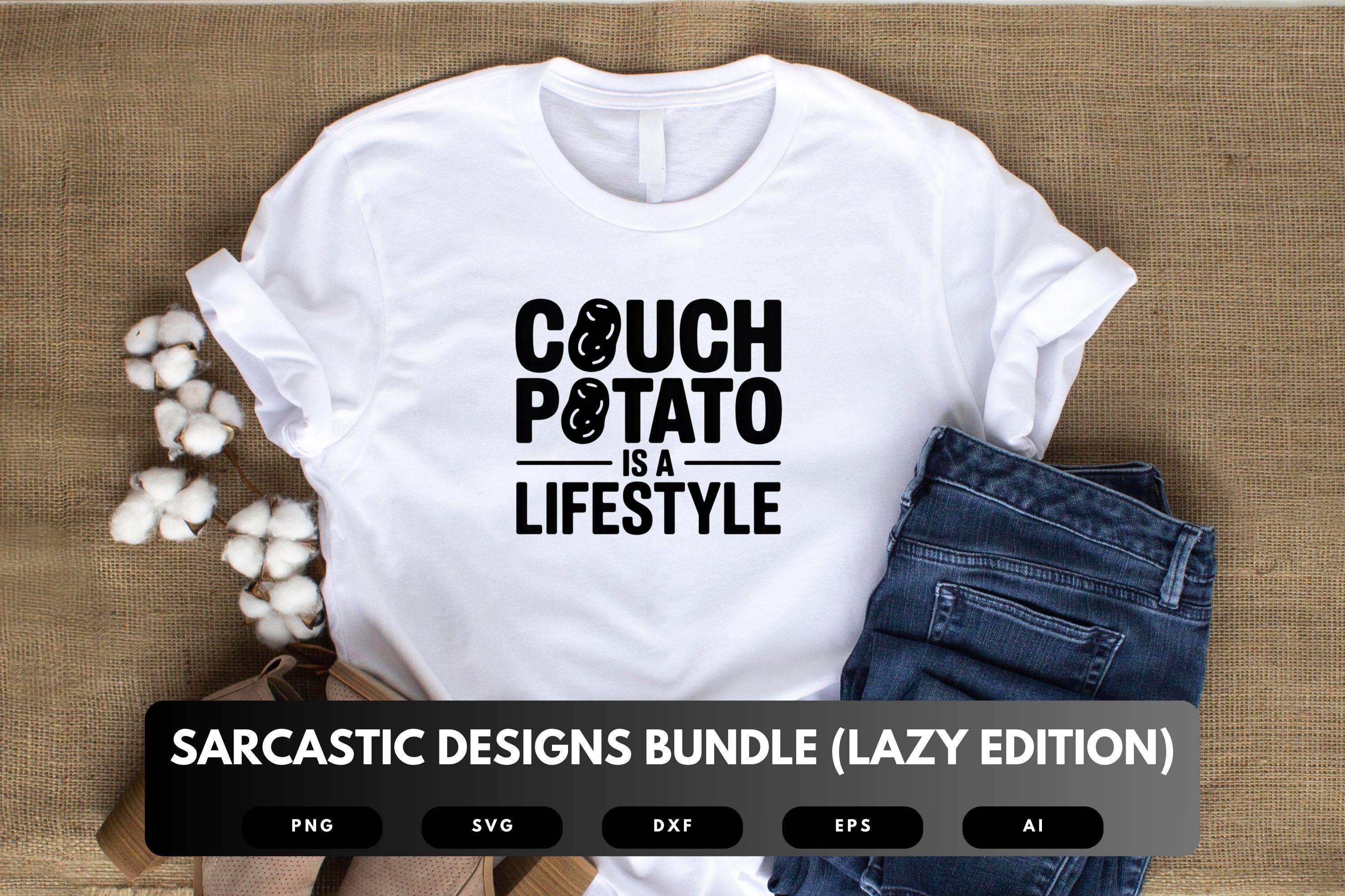 Sarcastic Lazy SVG Bundle | Funny Quotes and Designs for Lazy Days ...