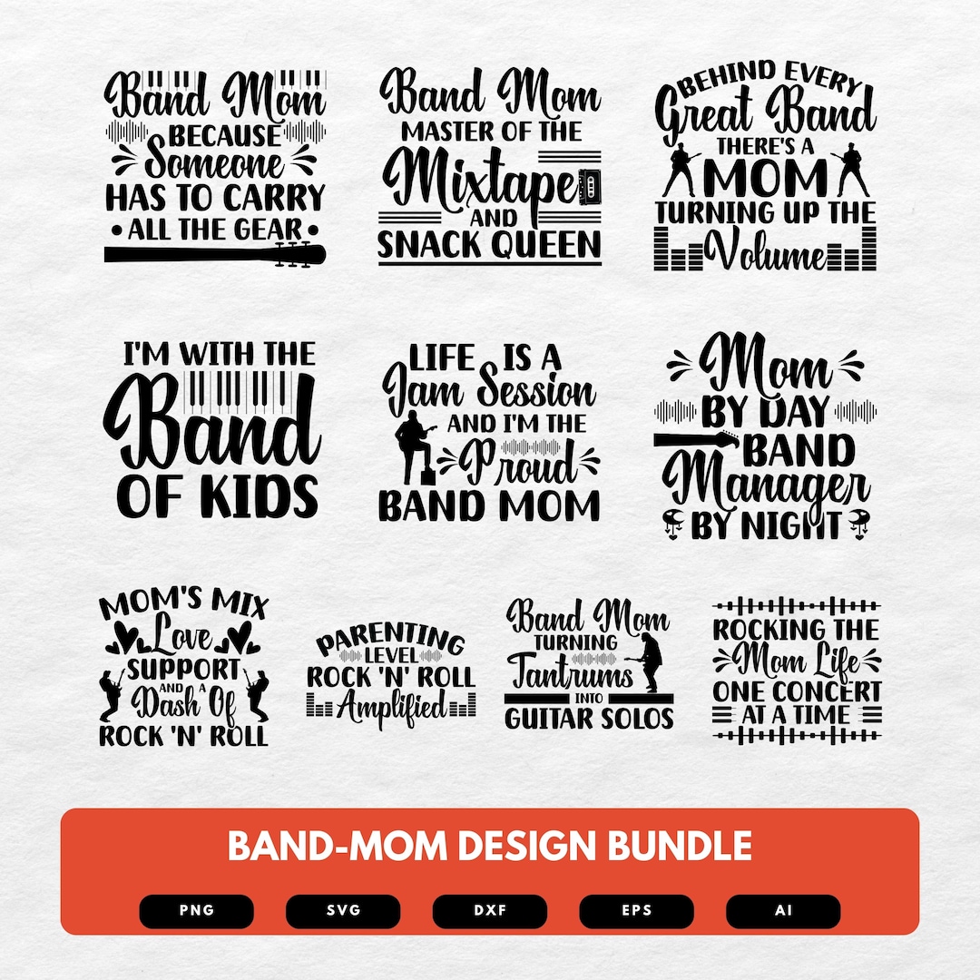 Band Mom SVG | Band Mom Shirt Designs | Band Mom Quotes | Band Mom PNG ...
