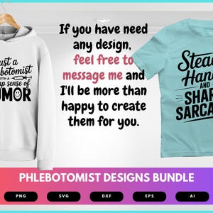 Phlebotomist SVG Bundle | Blood Draw Medical Clipart, Healthcare Cut ...
