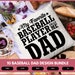 Baseball Dad Design Bundle Baseball Baseball Dad SVG - Etsy