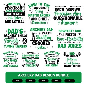 Archery Dad SVG | Cricut Archery Designs | Archery Dad Files | Archery ...