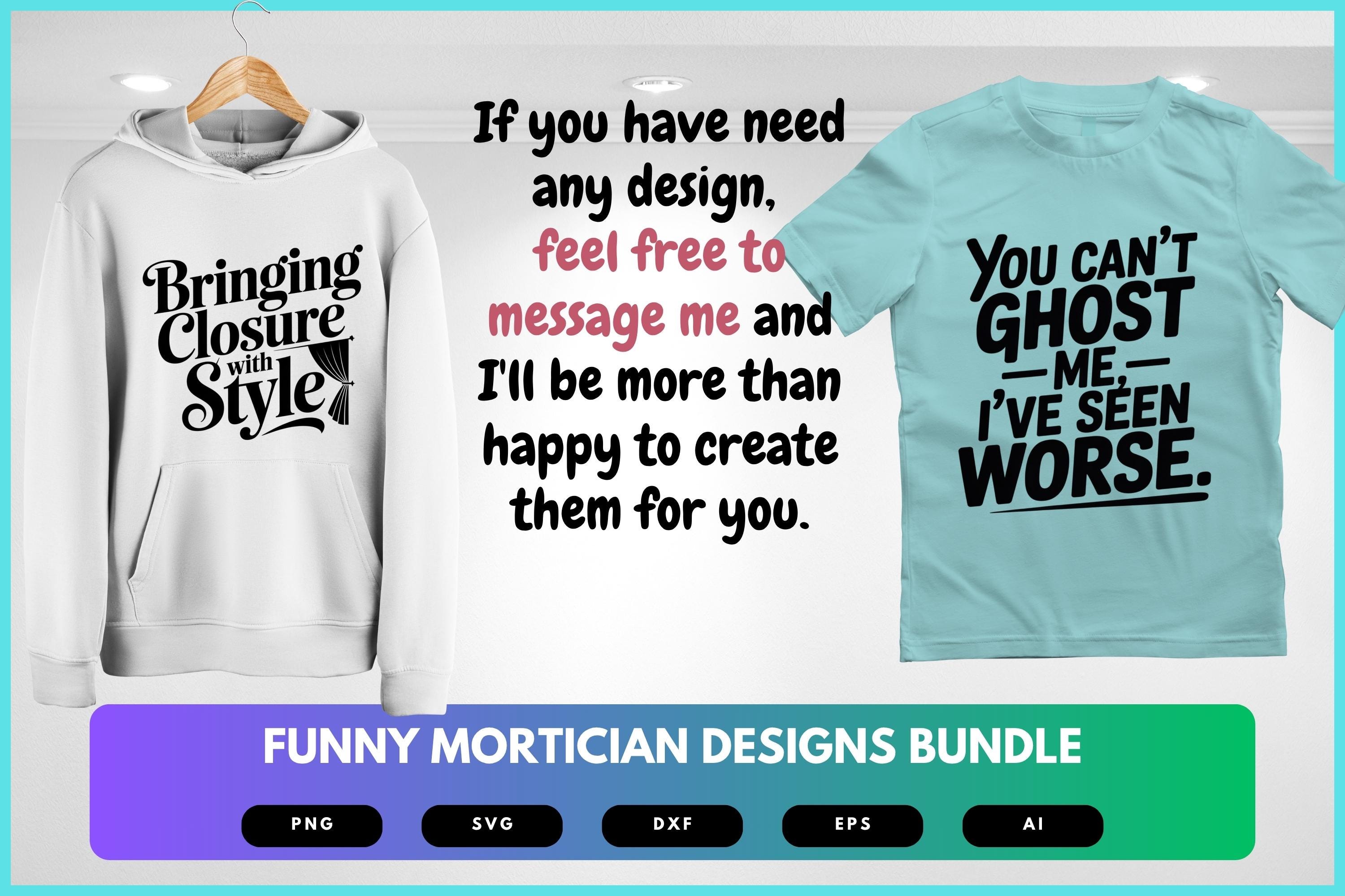 Funny Mortician SVG Bundle | Dark Humor Funeral Director Quotes ...
