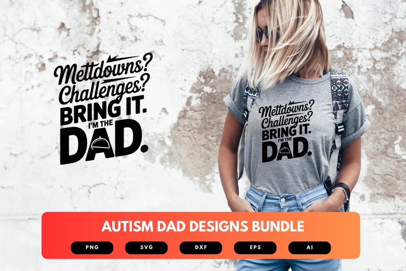 Autism Dad SVG Bundle | Puzzle Piece Clipart, Father’s Day Awareness ...