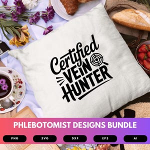Phlebotomist SVG Bundle | Blood Draw Medical Clipart, Healthcare Cut ...