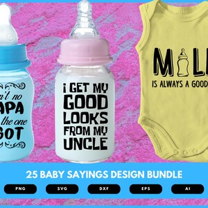 25 Baby Sayings Design Bundle Baby Sayings Shirt Baby Sayings Design ...