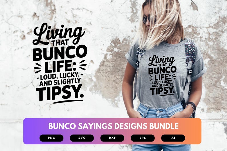 Bunco SVG Bundle | Funny Dice Game Sayings, Party Clipart & Cricut Cut ...