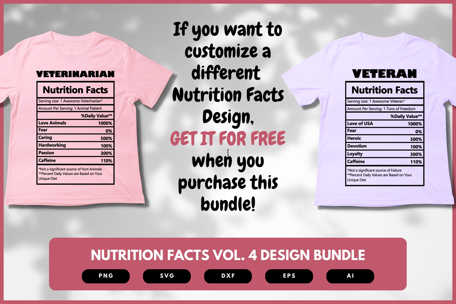 Nutrition Facts Design Bundle Volume 4 Nutrition Facts - Etsy